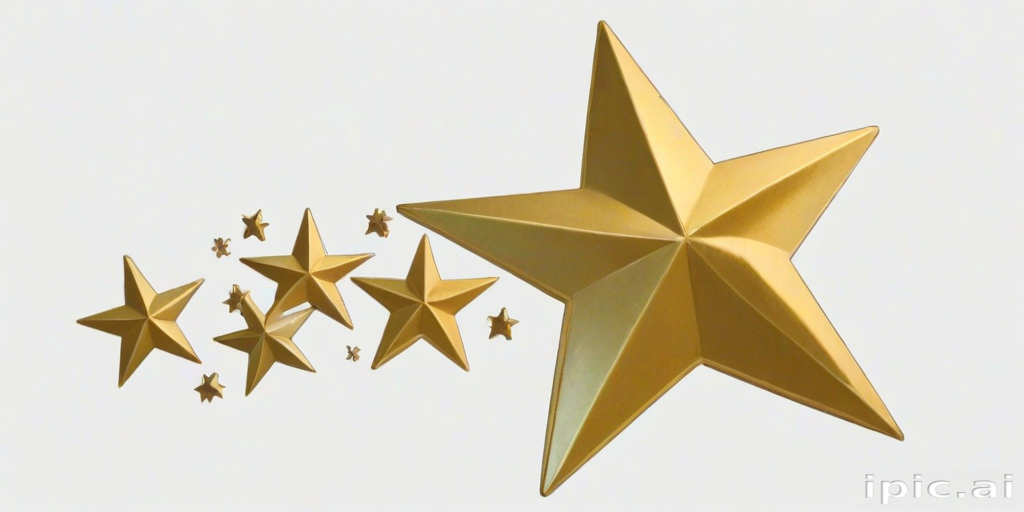 Shining Golden Stars in a Dynamic Formation Against a Soft Background