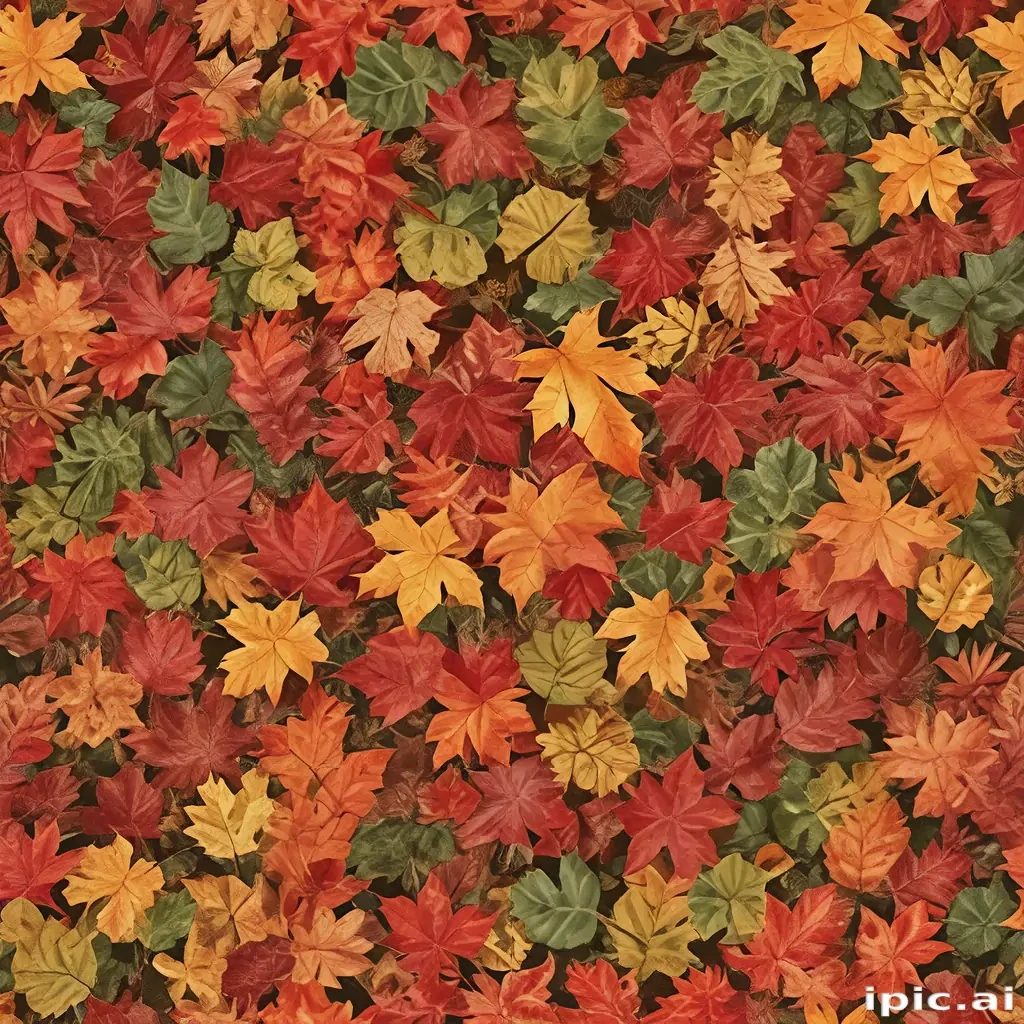 Vibrant Autumn Leaves Covering the Ground in Rich Fall Colors