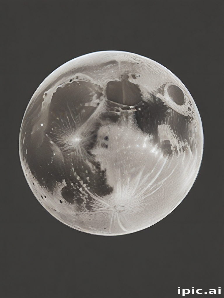 A Captivating Close-Up of a Glimmering Bubble Floating in the Air