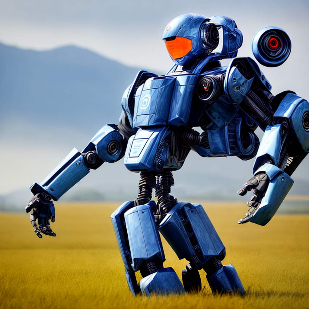 Great Gorgeous, Beautiful and Joyful Future High-end Robot Jet