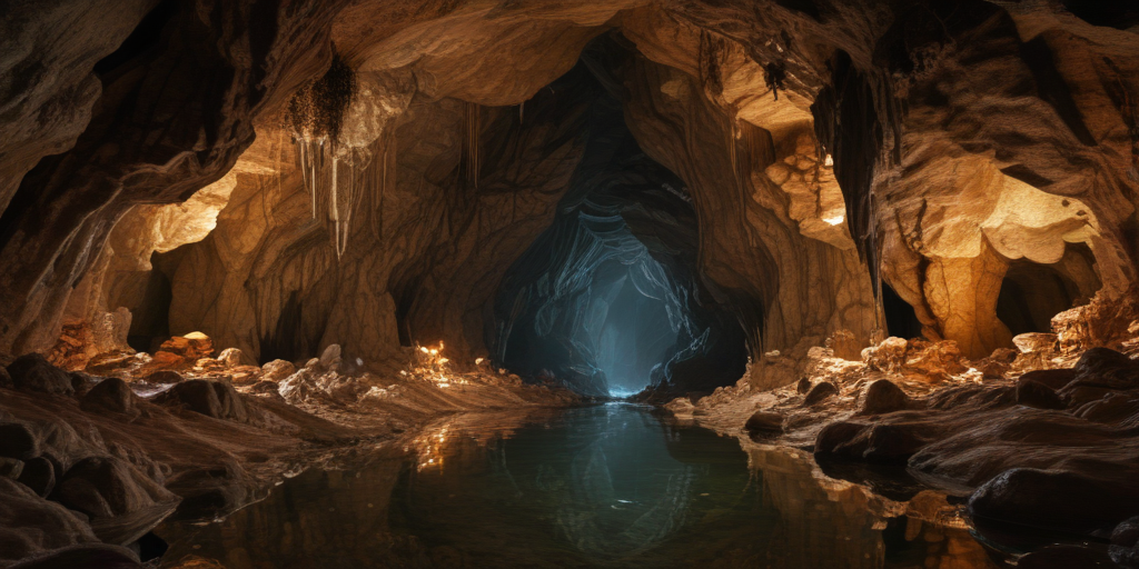 Exploring the Enigmatic Depths of a Majestic Underground Cave System