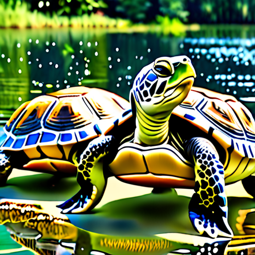 mating turtles