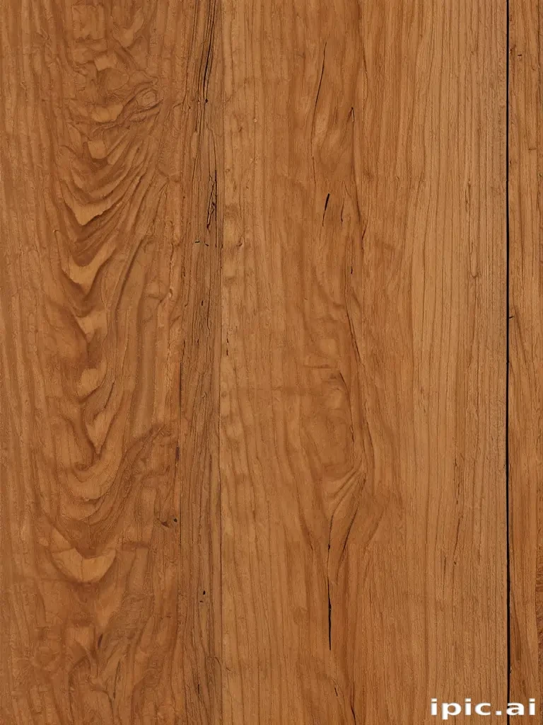 Natural Wood Grain Texture with Unique Patterns and Rich Color Variations.