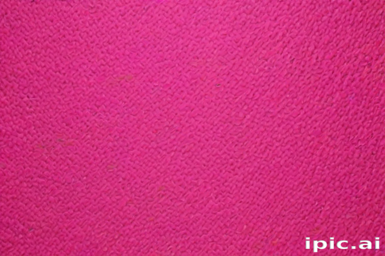 A Vibrant Close-Up of Textured Bright Pink Fabric Background Displaying ...