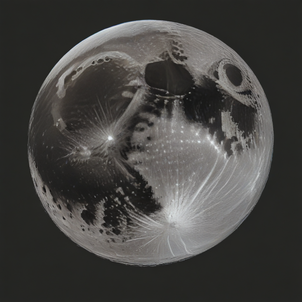 Intricate Patterns and Textures on a Glossy Spherical Surface Against ...