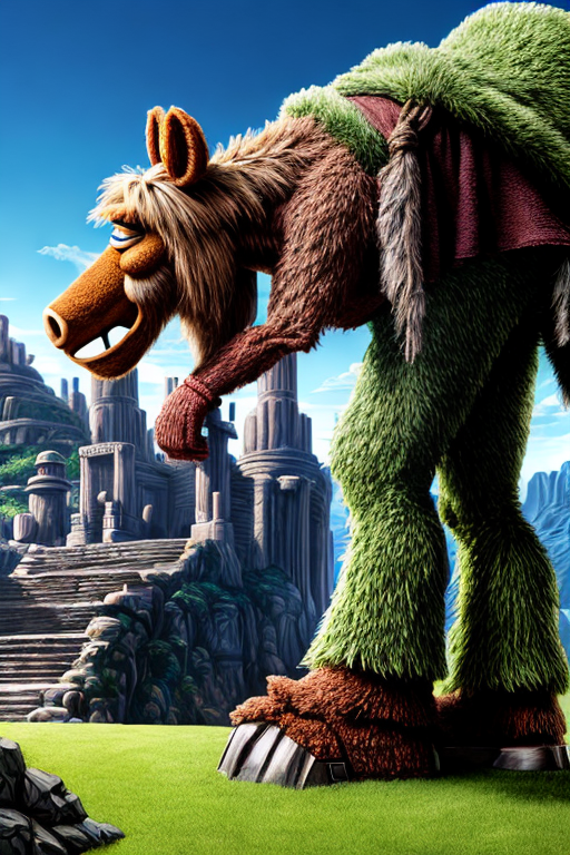 sick Alf Caesar (fantasy scene)