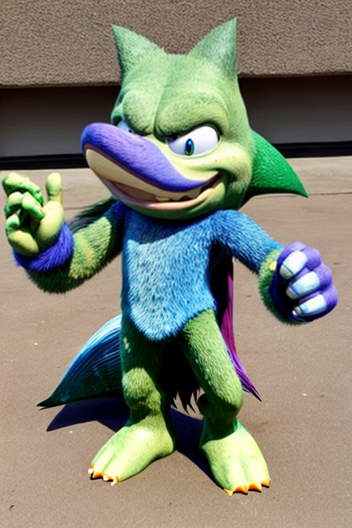 Sherk e sonic juntos