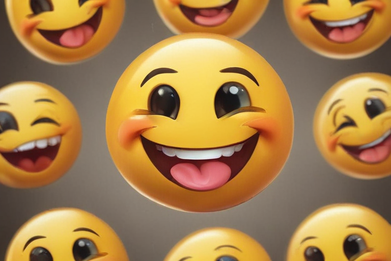 A Colorful Collection of Joyful Emoji Faces Spreading Happiness Everywhere.