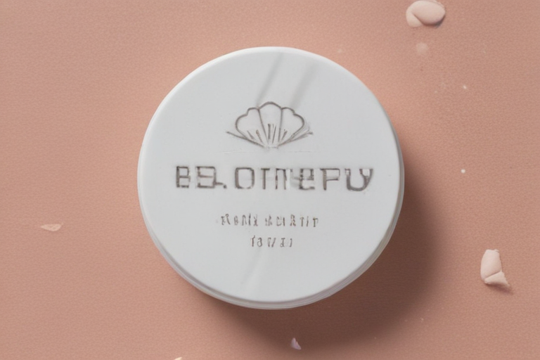 Elegant Sea-Inspired Body Scrub Container with Minimalist Design and ...