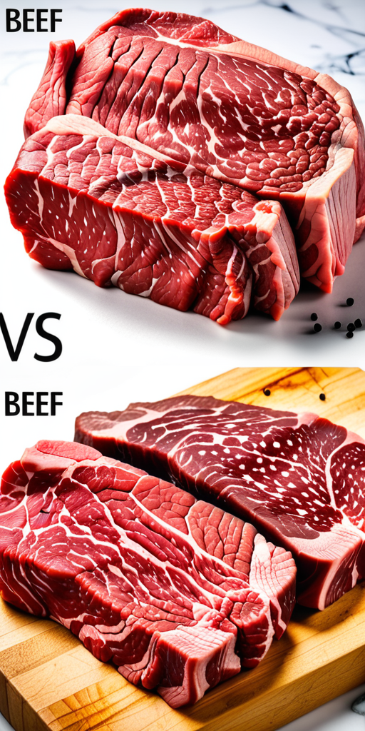 Comparing Different Cuts of Beef: A Visual Guide to Quality and Texture