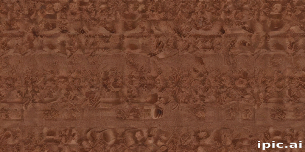 Intricate Textured Pattern Featuring Stylized Floral and Geometric ...