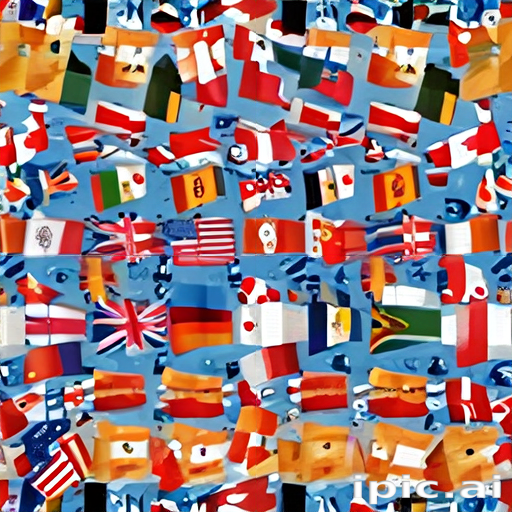 An Array of Colorful Flags Representing Diverse Nations Around the World