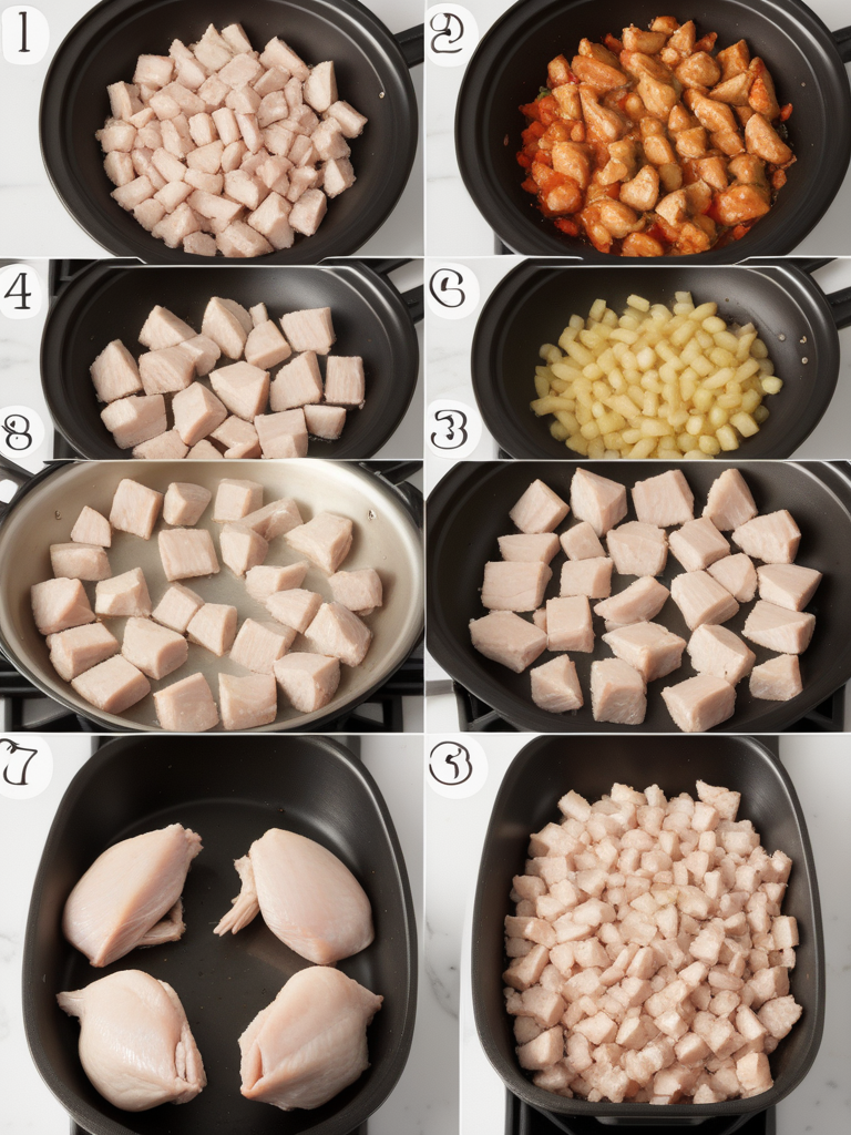 Step-by-Step Guide to Cooking Chicken with Pineapple in a Pan