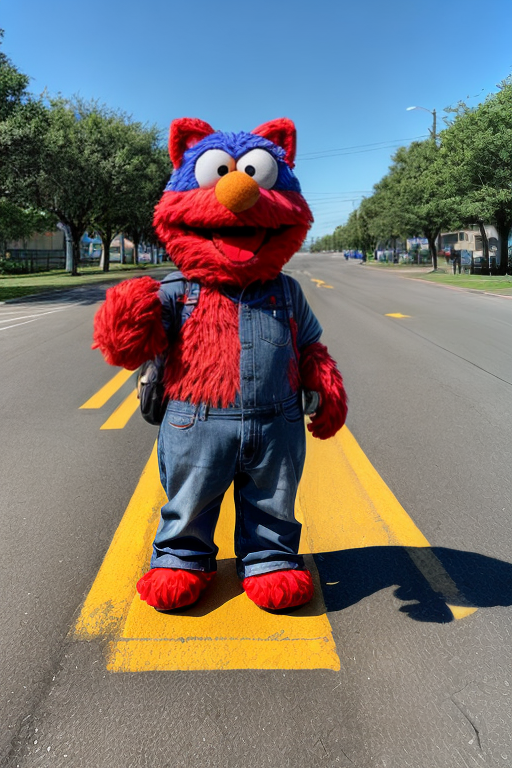 Elmo In a anime
