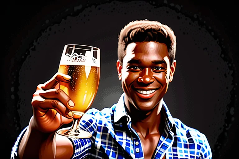 Cheers to Good Times: A Joyful Celebration with a Cold Beer