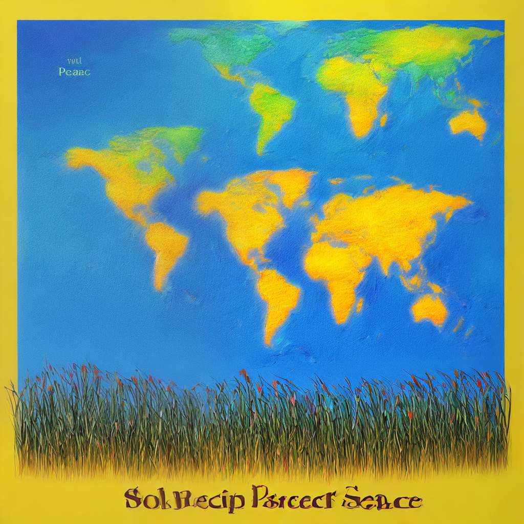 World Peace Begins With Inner Peace Poster, All Human beings are one ...