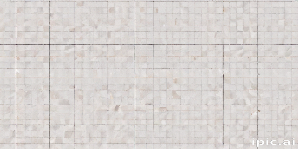 Textured Surface of Light-Colored Tiles with Subtle Variations and Patterns