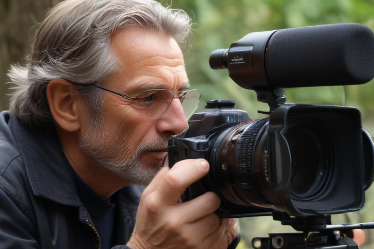 A Passionate Photographer Capturing Nature's Beauty Through His Camera Lens