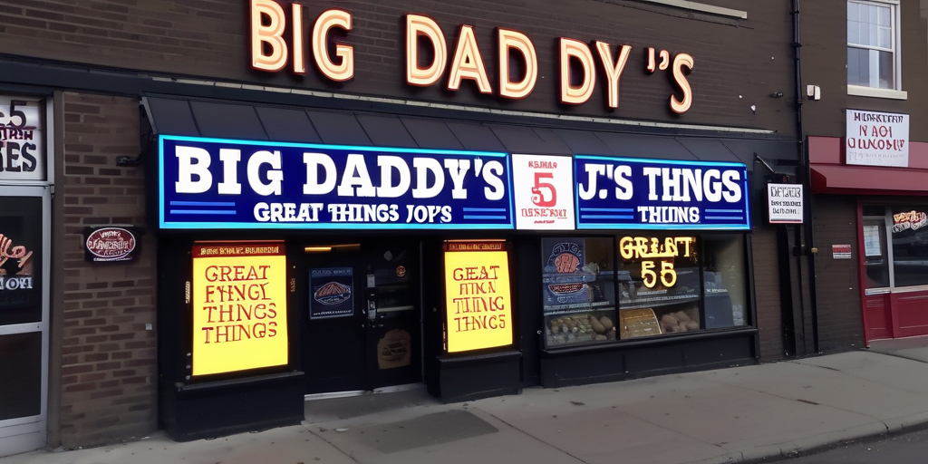 Big Daddy's Great Things: A Local Favorite for Delicious Eats and Treats