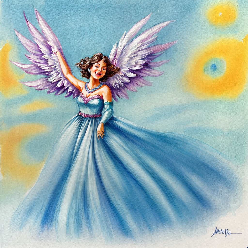 Best Joyful Comic Angel