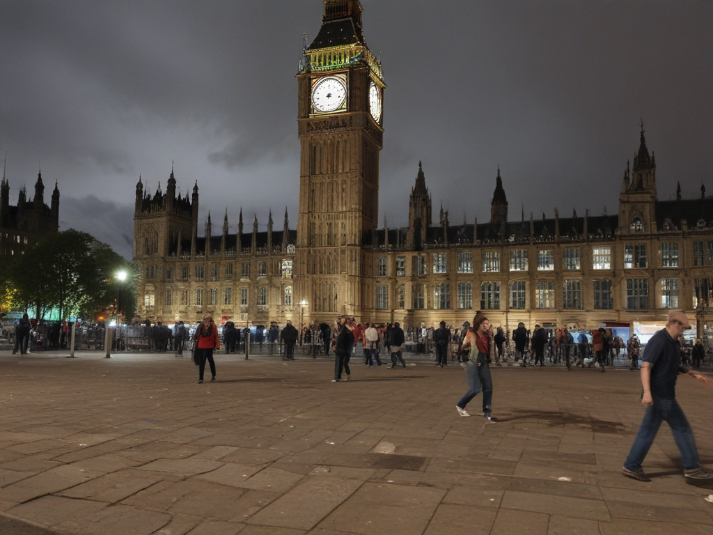 zombie apocalypse at london big ben