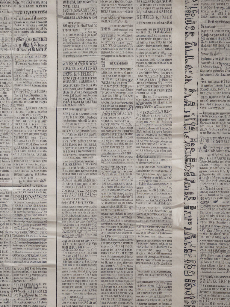 Historical Newspaper Clippings Showcasing Various News Articles and ...