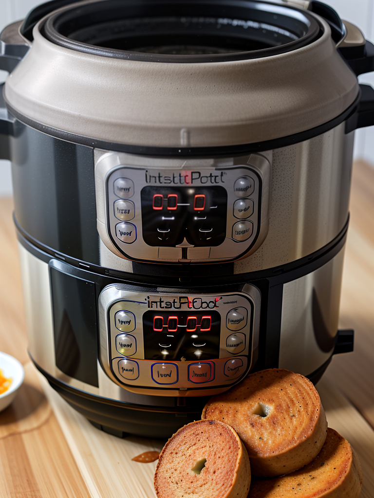 Modern Kitchen with a Versatile Instant Pot Cooking Delicious Meals ...