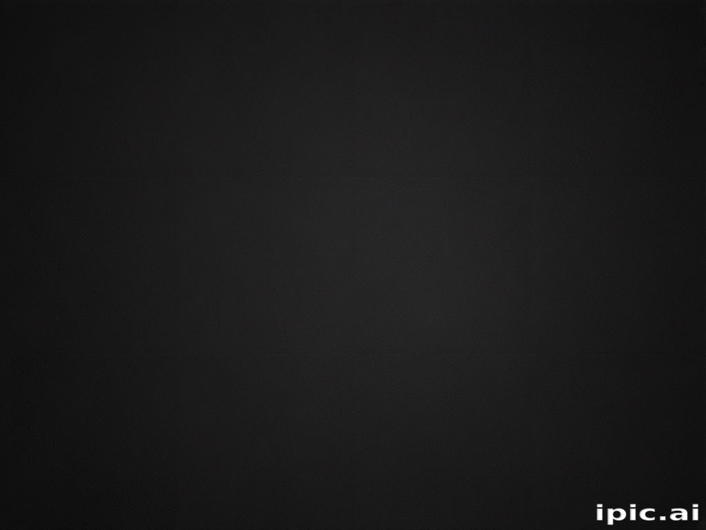 Exploring the Depths of Minimalism: A Simple Black Background Design