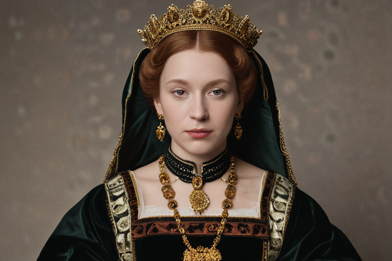 realistic photo of queen Anne of Cleves