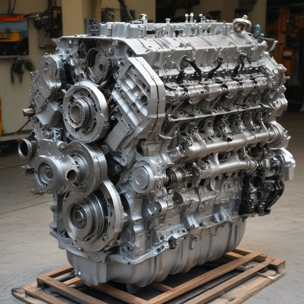 a multi-cylinder engine, cylinders connected to a common crankshaft at ...