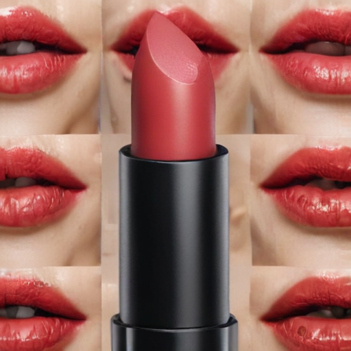 Captivating Close-Ups of Bold Red Lipstick on Luscious Lips