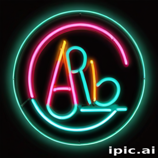 Colorful Neon Sign Featuring the Word 'Arlo' in Bright Lights