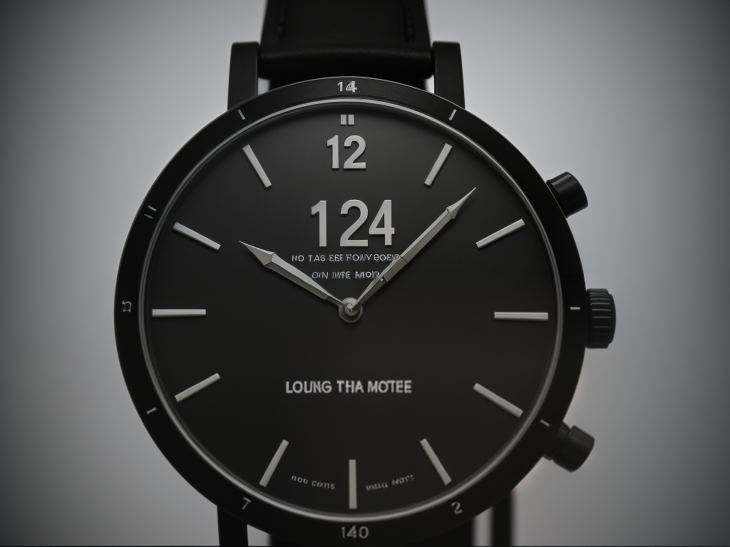 Intricate Design of a Luxurious Watch with Striking Blue Details