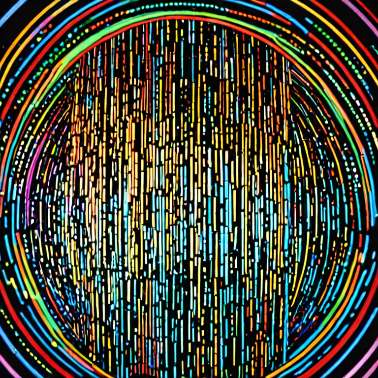 colorful background social night