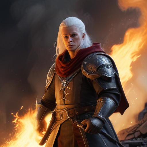 fantasy icon portraying extracting power from an open fire