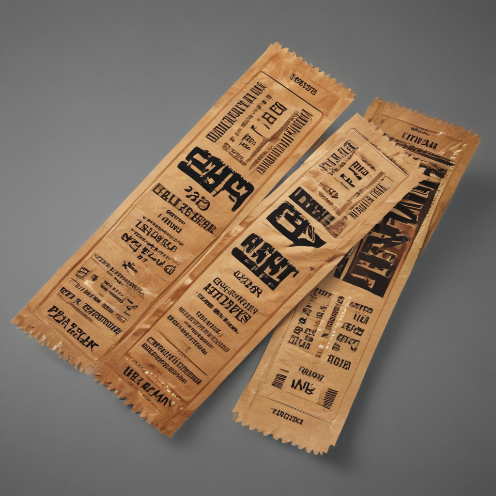 Vintage Style Packaging Featuring Unique Typography and Intricate ...