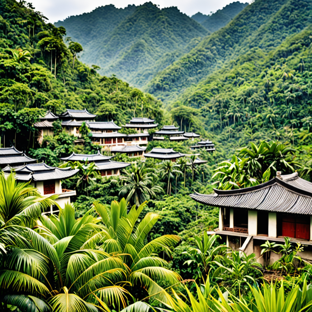 a Chinese enclave in the jungle with a favorable climate that produces ...