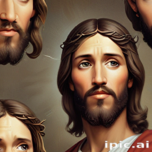 Artistic Representation of Jesus Christ in Various Expressions and Styles