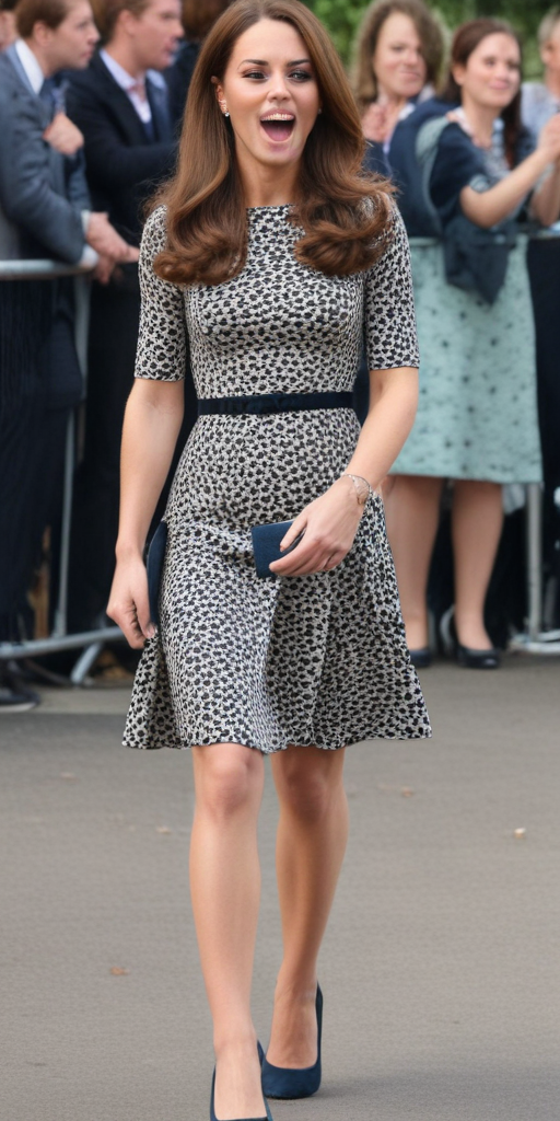 Kate Middleton foot long tongue