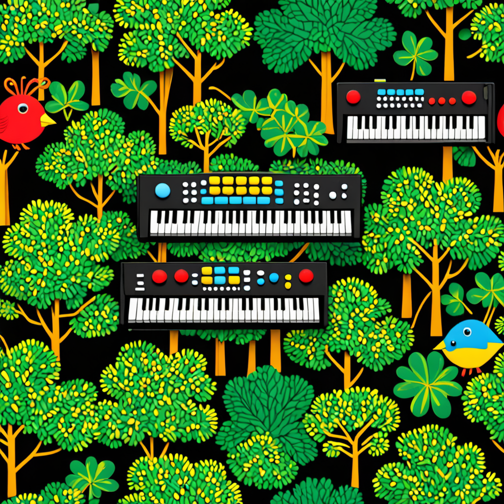 toy synthesizer forest naive