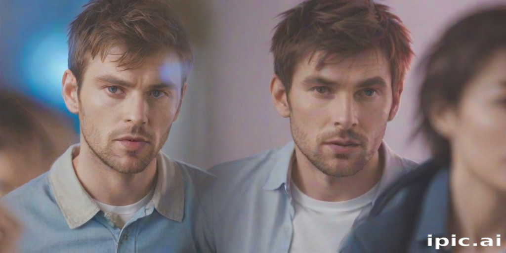 Two Perspectives of a Young Man in a Modern Setting