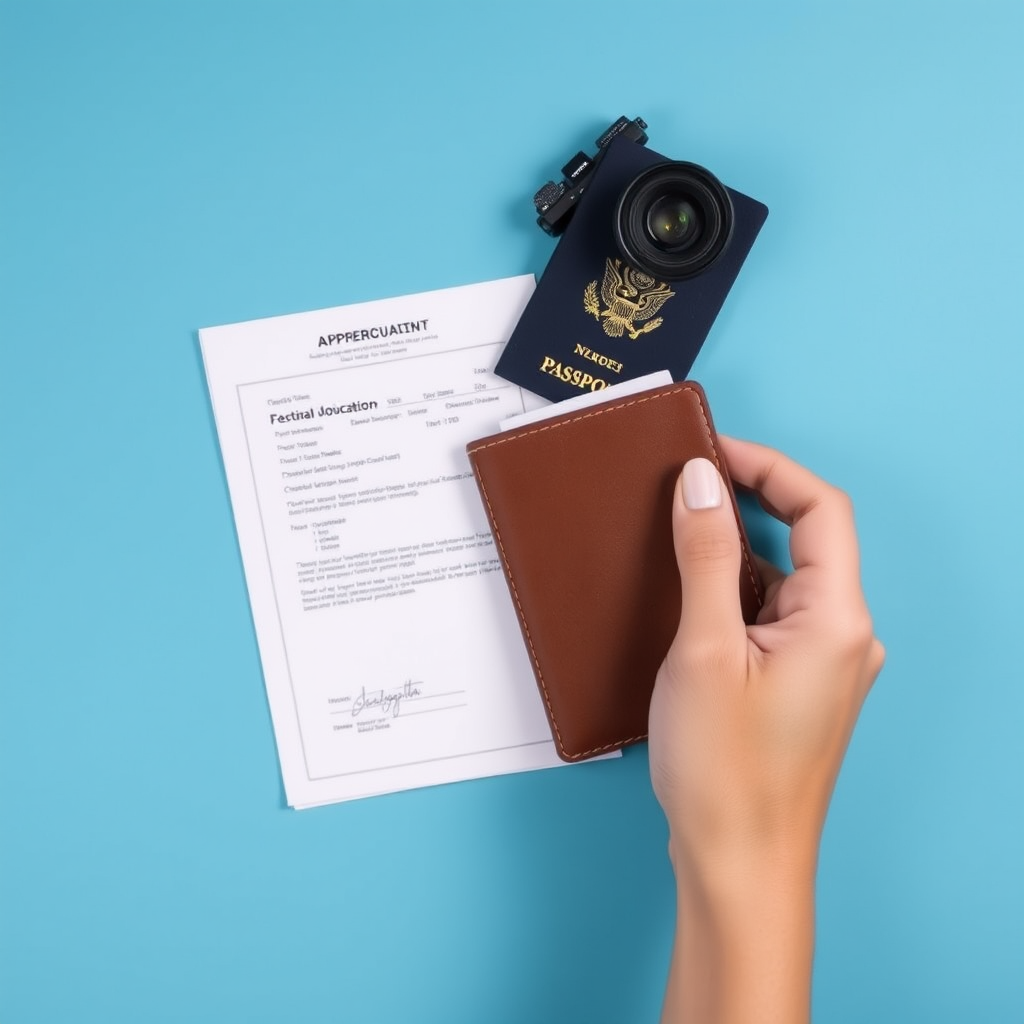 Travel Essentials: Passport, Camera, and Important Travel Documentation ...