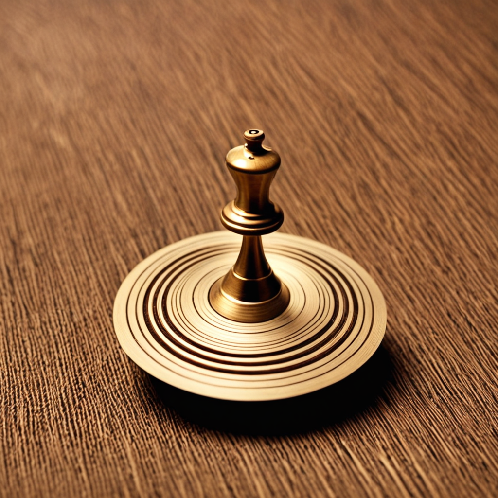 Spinning top like in inception movie