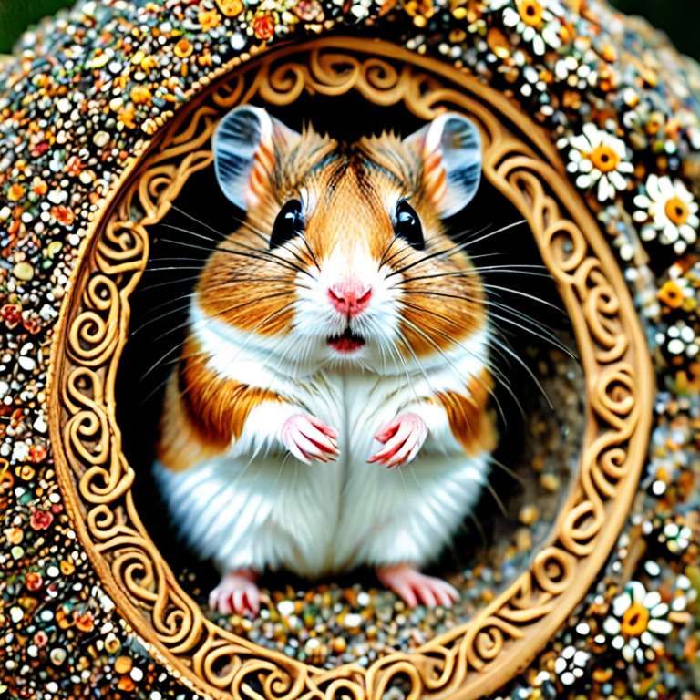 God of creation, hamster