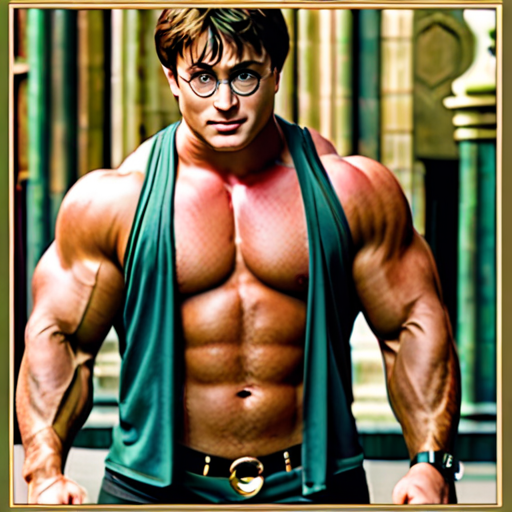 /dream Big-buff Stocky burly beefy buff hunk Harry potter