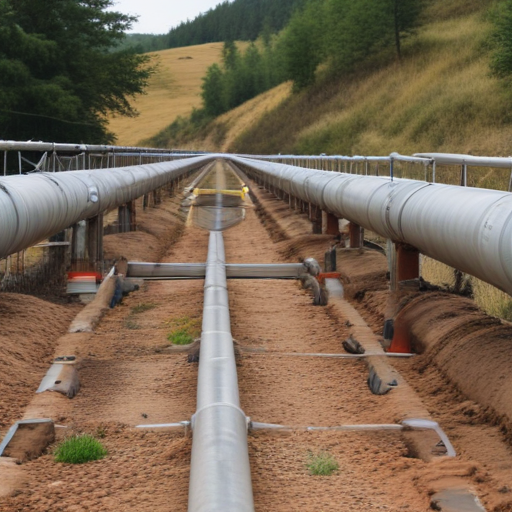 multiphase flow in a pipeline