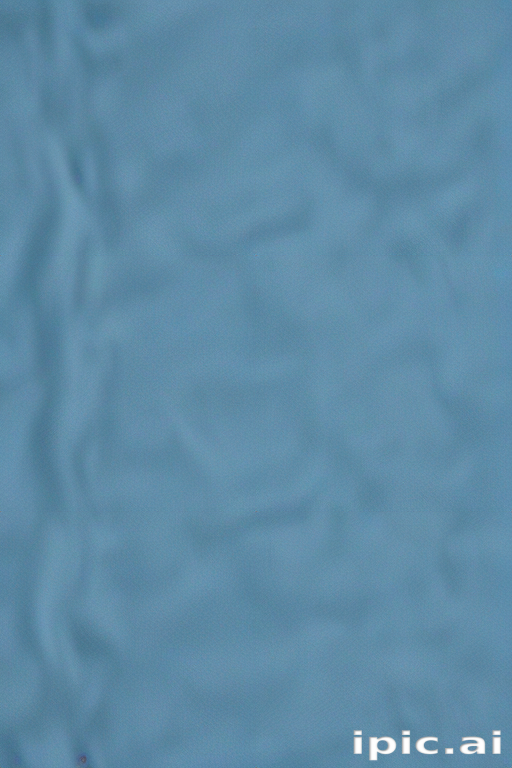 Smooth Blue Fabric with Subtle Textures and Gentle Wave Patterns