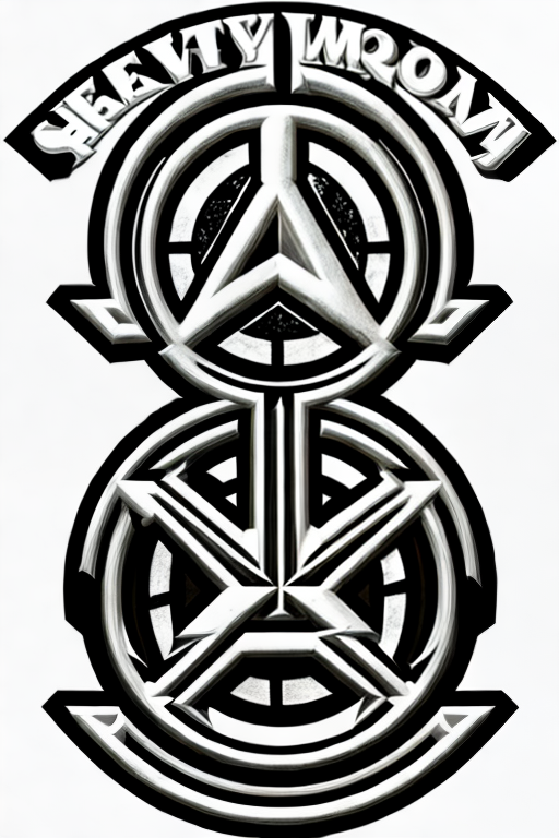 logo, heavy metal