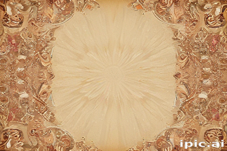 Elegant Decorative Frame Surrounding a Soft, Light Beige Background ...