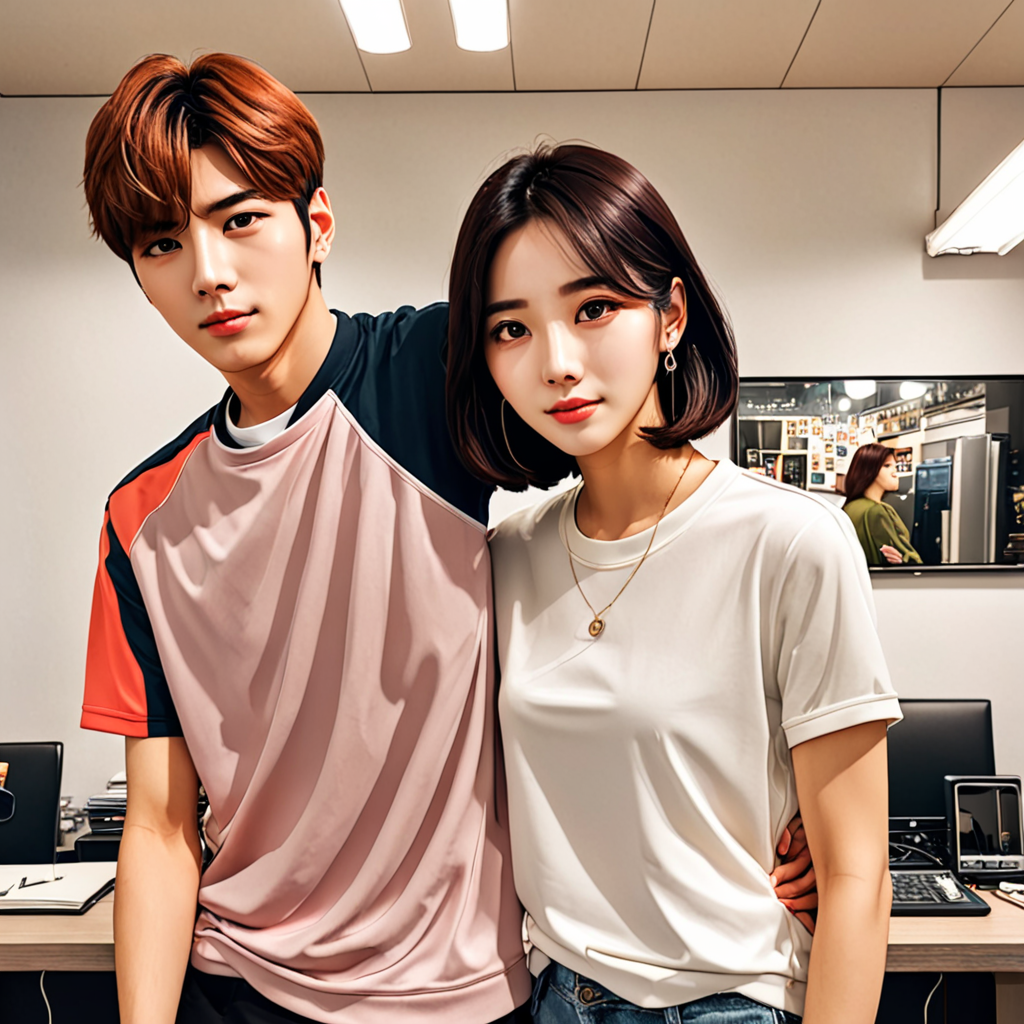 Webtoon couple